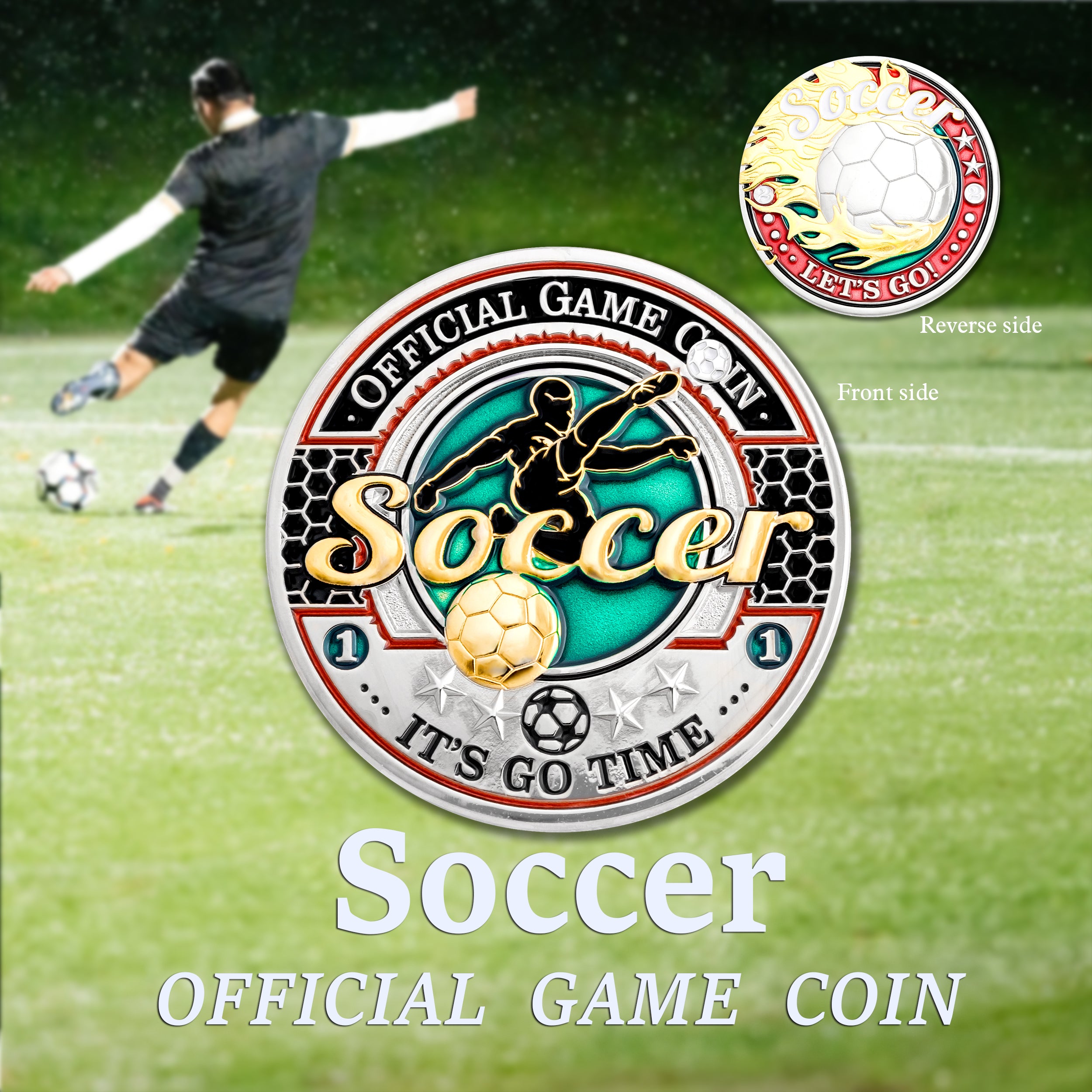Soccer Sports Official Game Commemorative Coin | Armor Coin