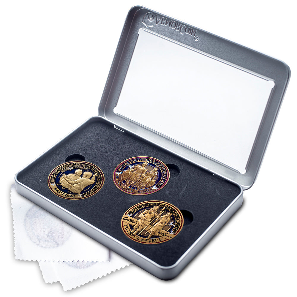 Armor of God Coins and Collector Tins | Armor Coin