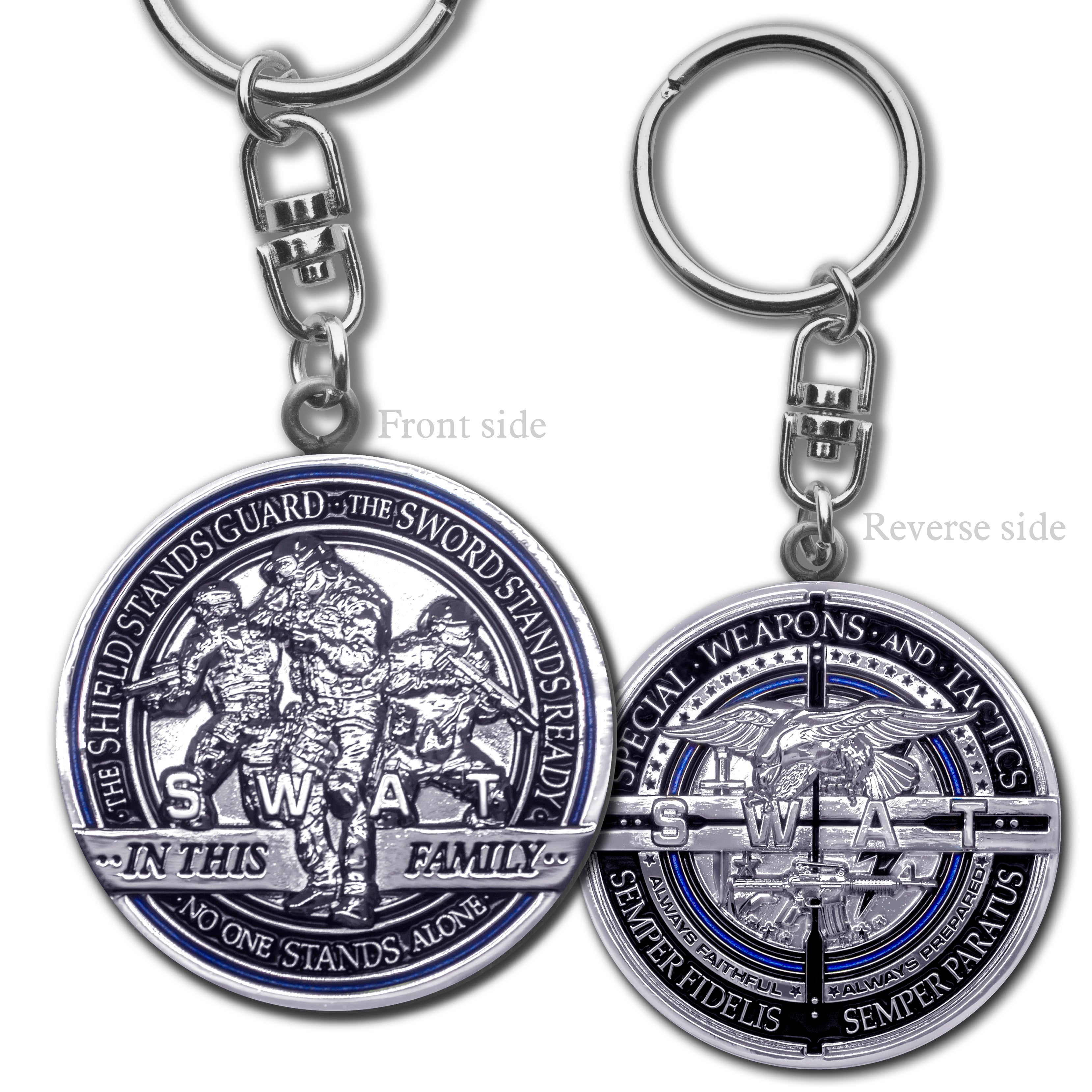 Special Teams and Tactics SWAT Key Chain | Armor Coin