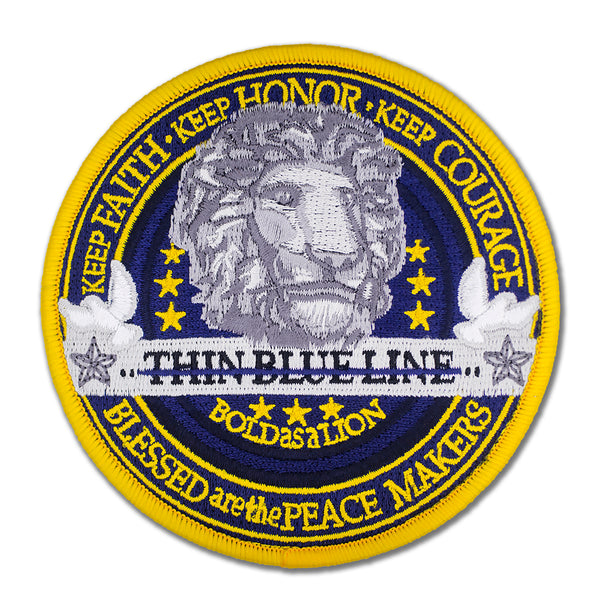 Law Enforcement Saint Michael Embroidered Police Patch | Armor Coin